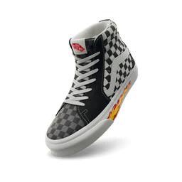 ⫷ Fortnite Vans Customs Sk8-Hi 'Multi-Checkerboard/Flame' Shoes ⫸ ...