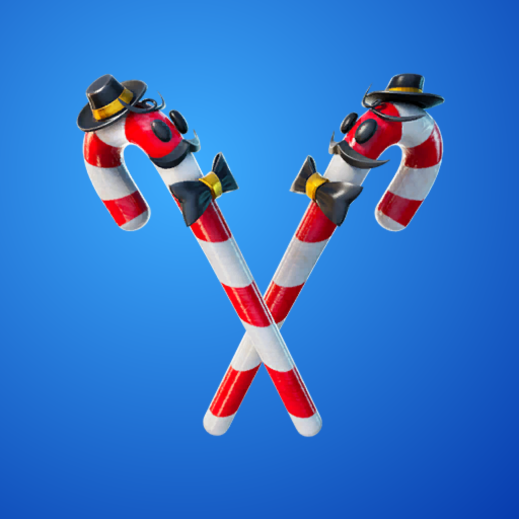 ⫷ Fortnite Fancy Dandy Canes Pickaxe ⫸ Harvesting Tools & Pickaxes ⛏ ᑕ ...