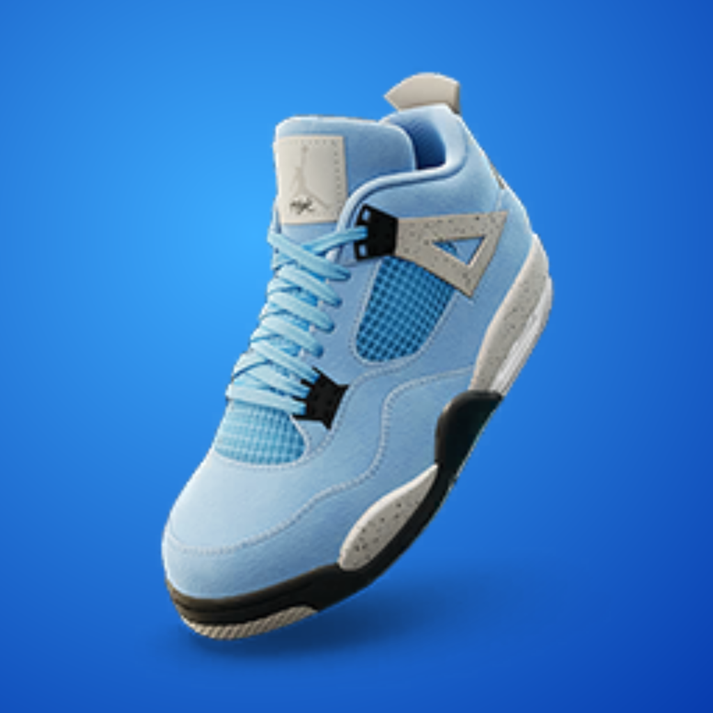 ⫷ Zapatillas Air Jordan 4 SE "University Blue" Fortnite ⫸ Calzado ...