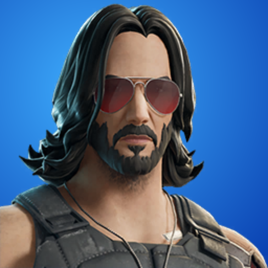⫷ Fortnite Skin Johnny Silverhand ⫸ Personagens e Skins do Fortnite 👕 ᑕ ...