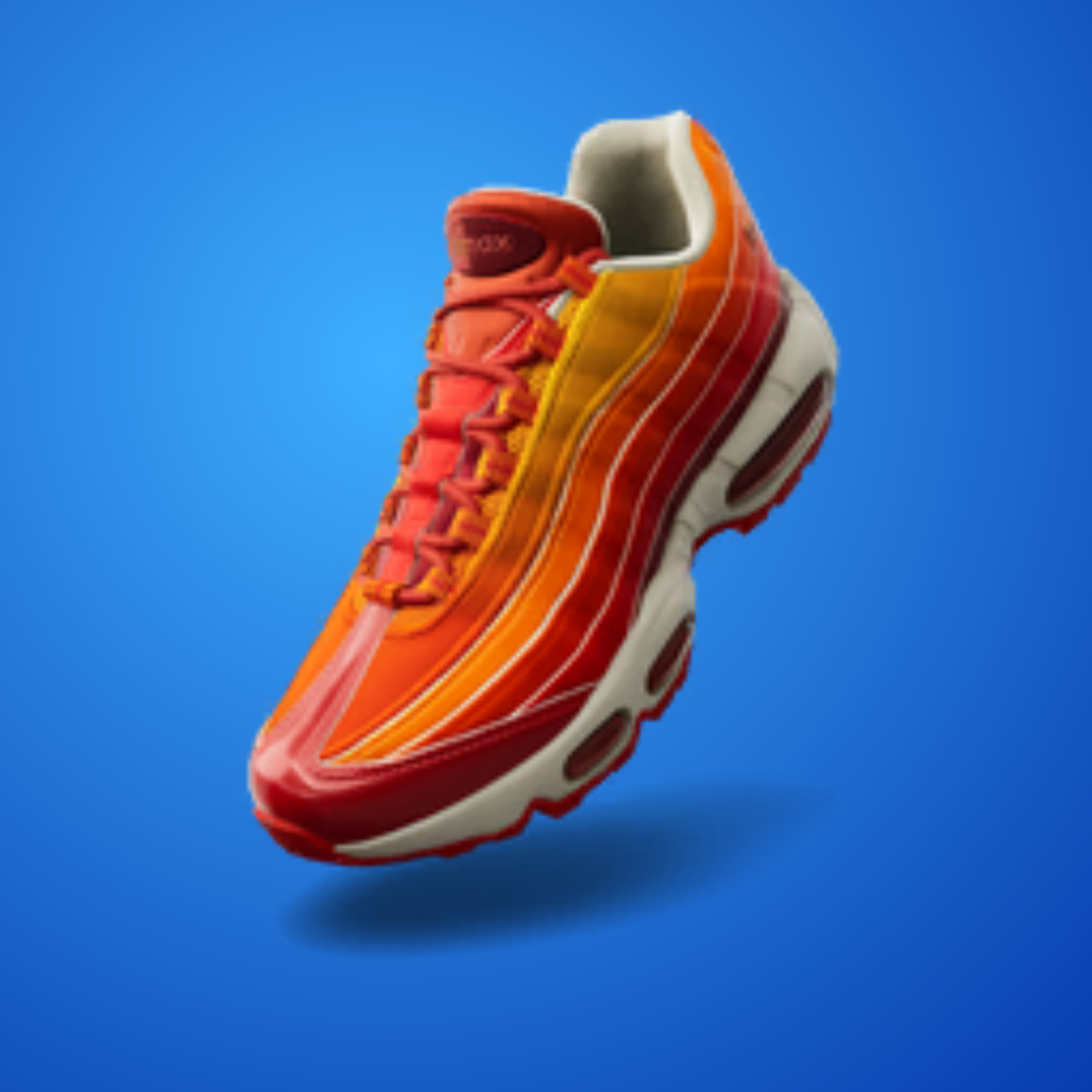 Nike Air Max 95 'Deep Red/Orange Blaze' –Fortnite UNCOMMON