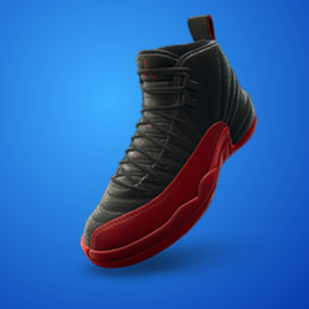 ⫷ Fortnite Air Jordan 12 'Black/Varsity Red' Shoes ⫸ Fortnite Kicks ...