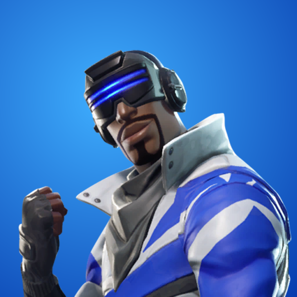 ⫷ Fortnite Skin Atacante Azul ⫸ Personagens e Skins do Fortnite 👕 ᑕ ...