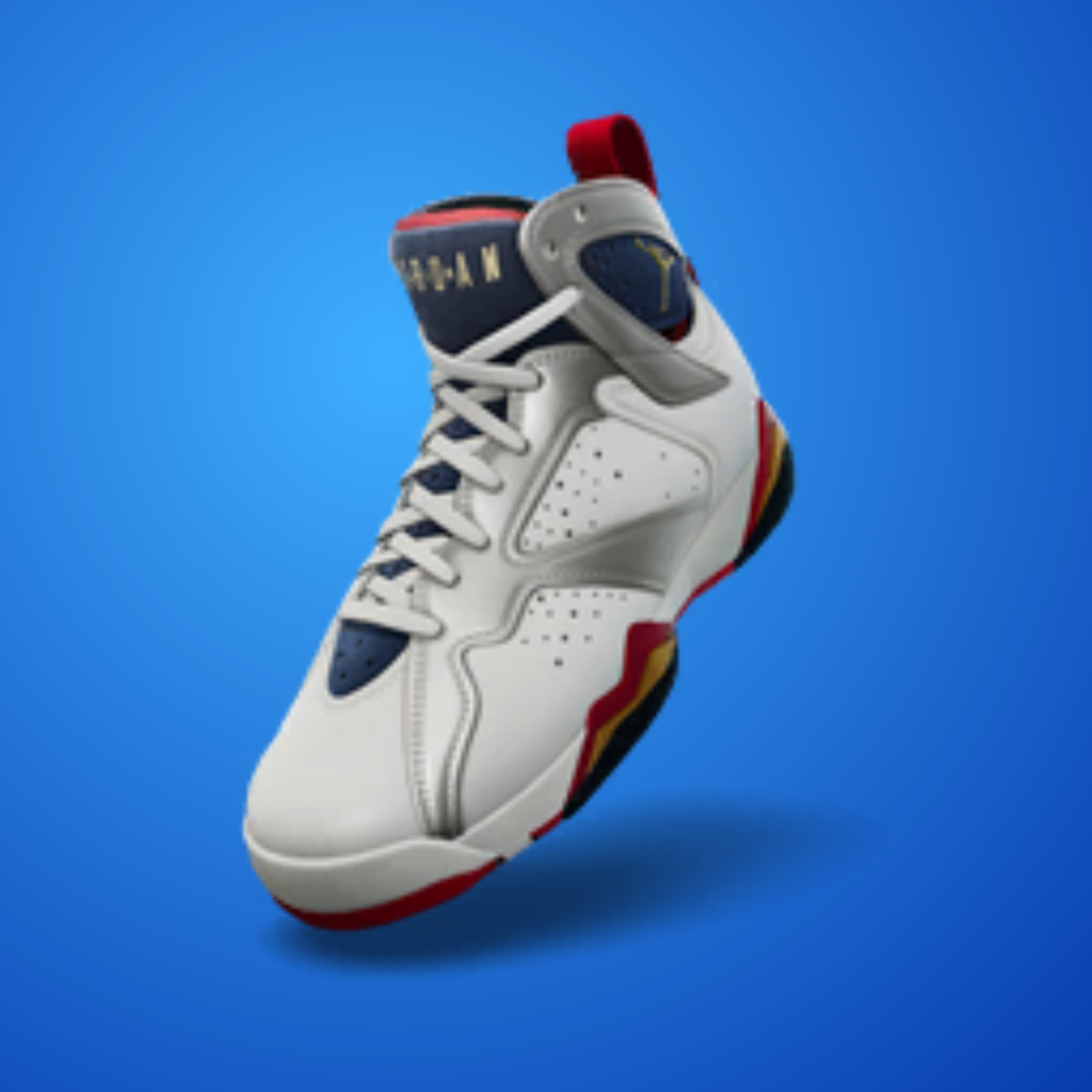 ⫷ Sneakers Air Jordan 7 Retro „White/Metallic Gold“ Fortnite ⫸ Fortnite ...