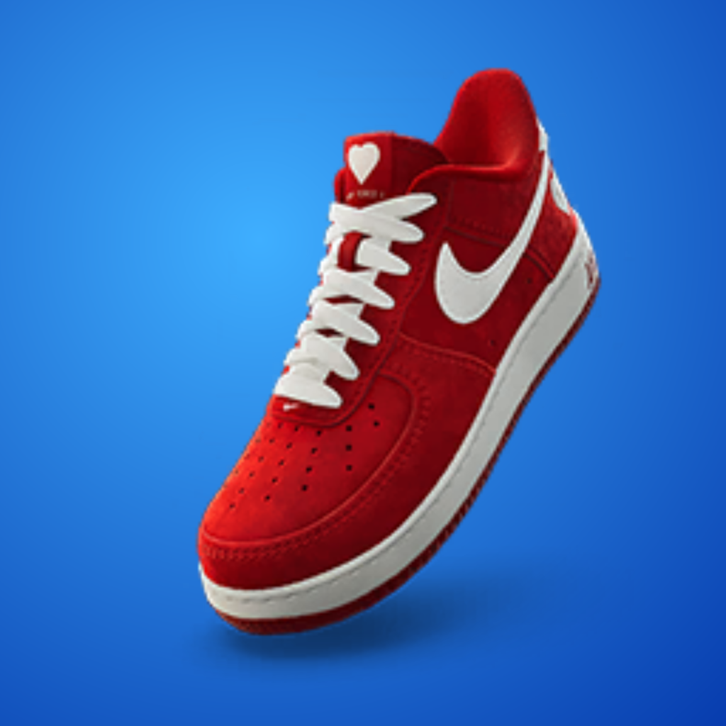 ⫷ Tenis Nike Air Force 1 "Valentine's Day" Fortnite ⫸ Calzado Deportivo ...