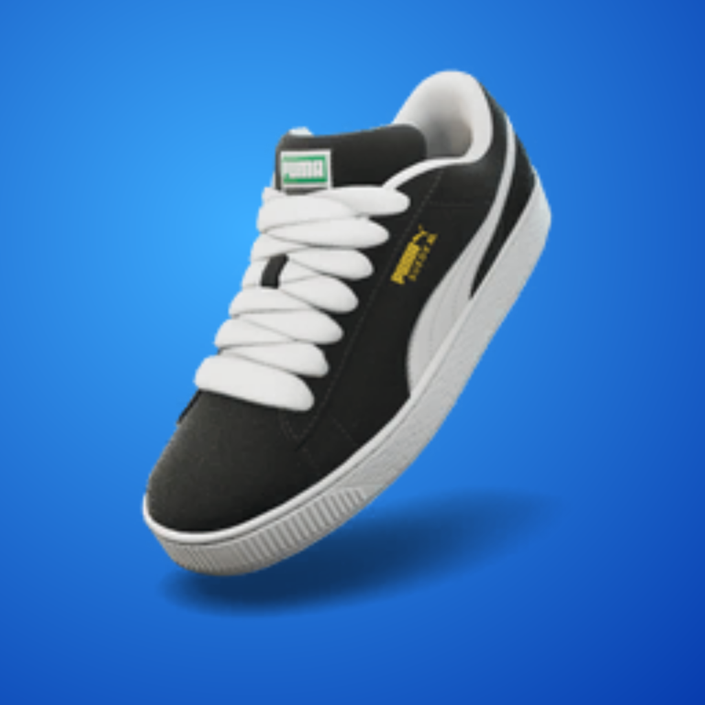 ⫷ Tenis PUMA Suede XL "Black/White" Fortnite ⫸ Calzado Deportivo y ...