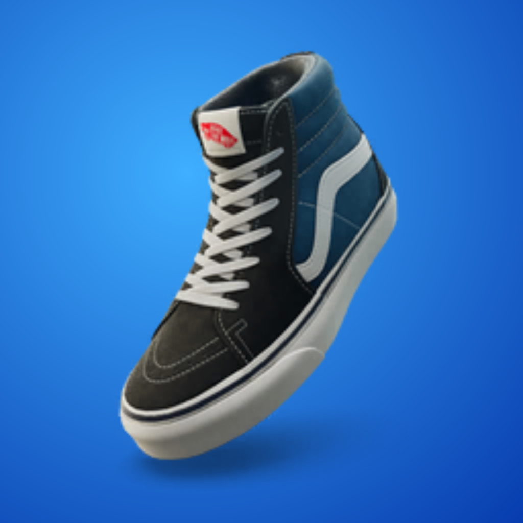⫷ Zapatillas Vans Sk8-Hi "Navy Blue" Fortnite ⫸ Calzado Deportivo y ...